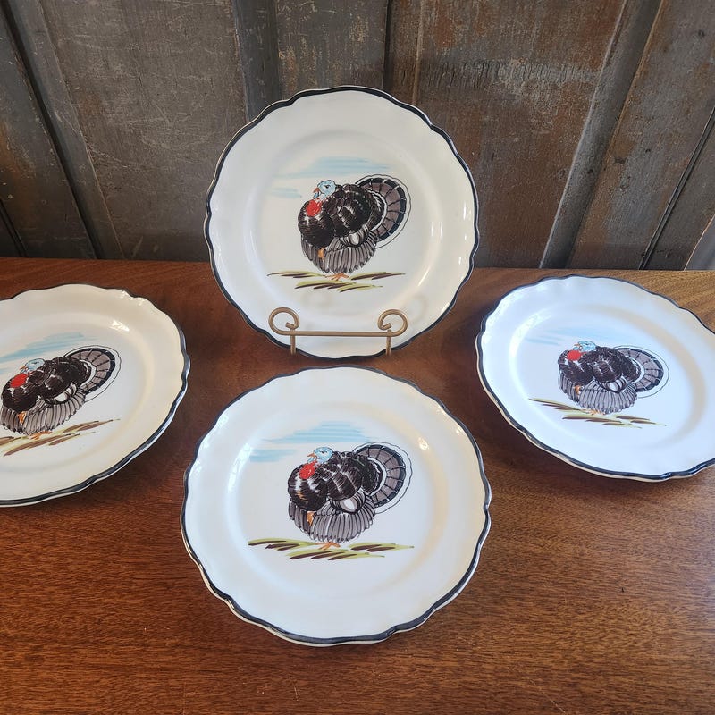 Turkey Plates - Etsy