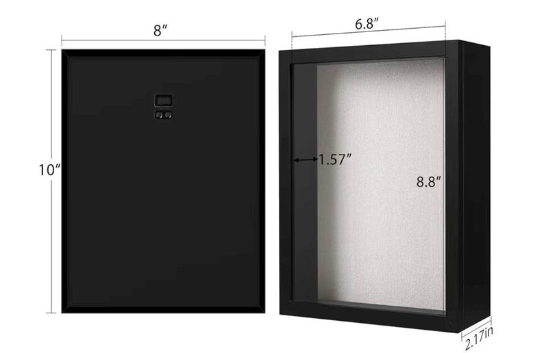 Custom "museum of Us" Shadow Box, Personalized Photo Gift (8x10 Frame ...