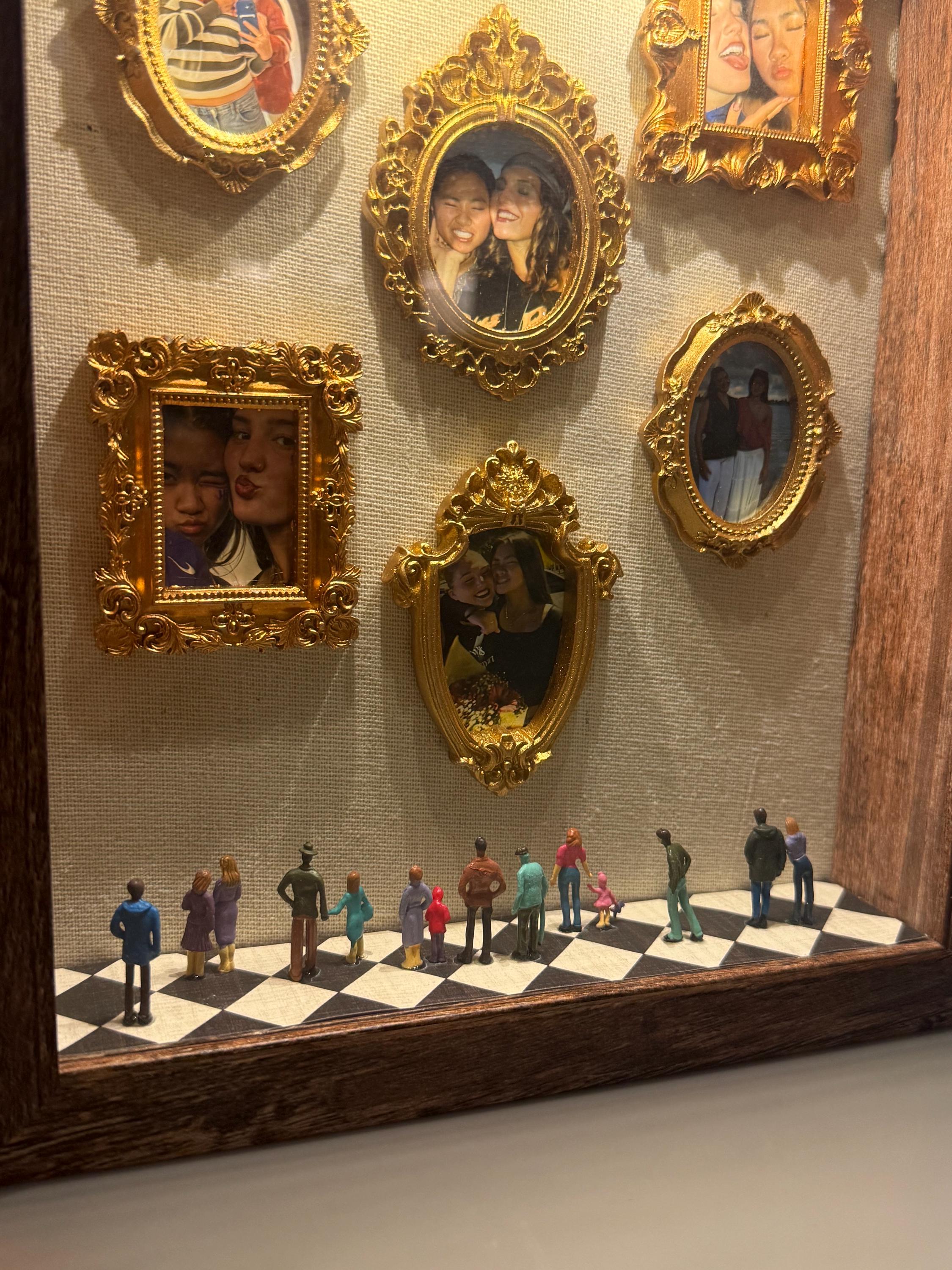 Custom "museum of Us" Shadow Box, Personalized Photo Gift (8x10 Frame ...