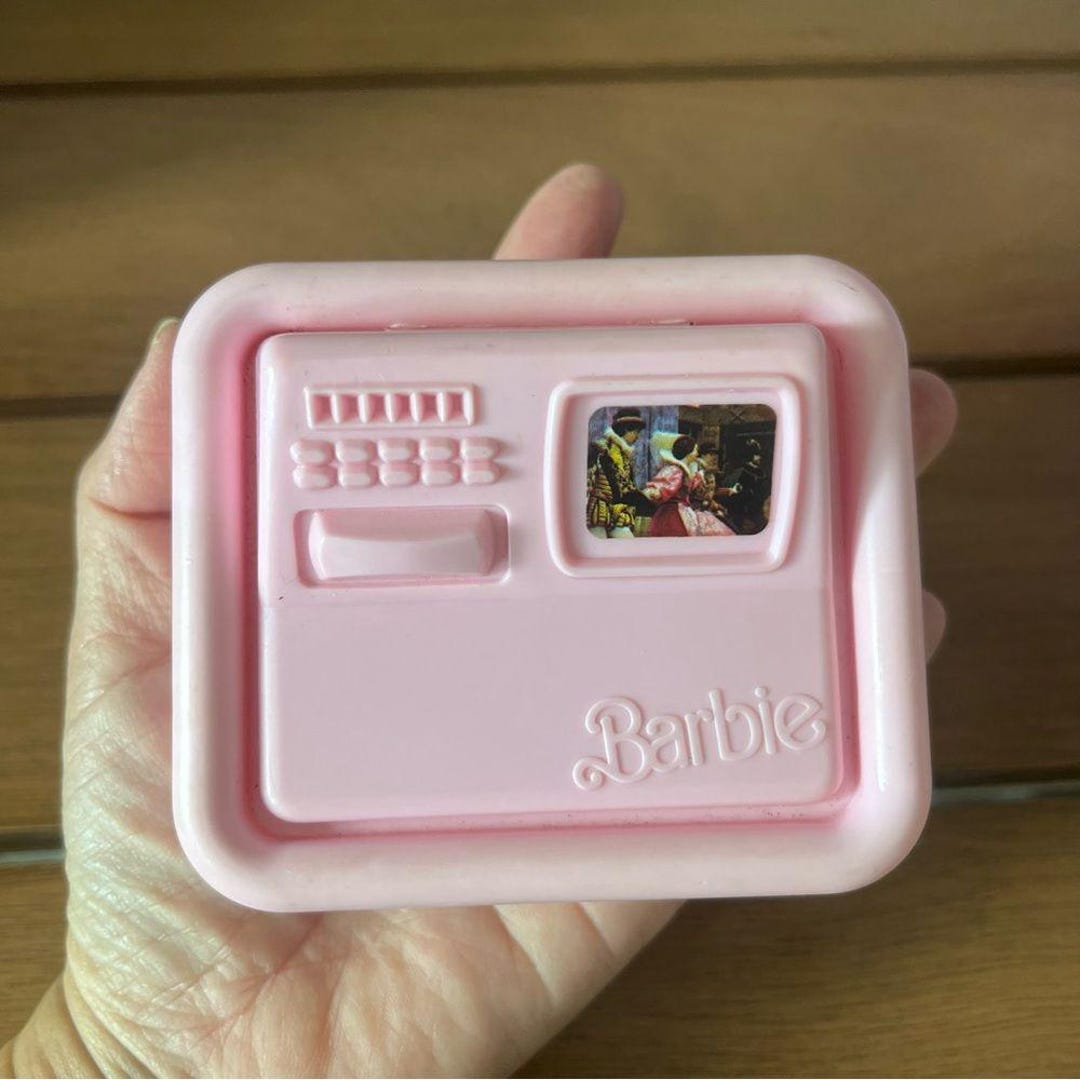 Vintage 1977 Mattel Barbie Dream House Pink Computer Phone Collectible ...