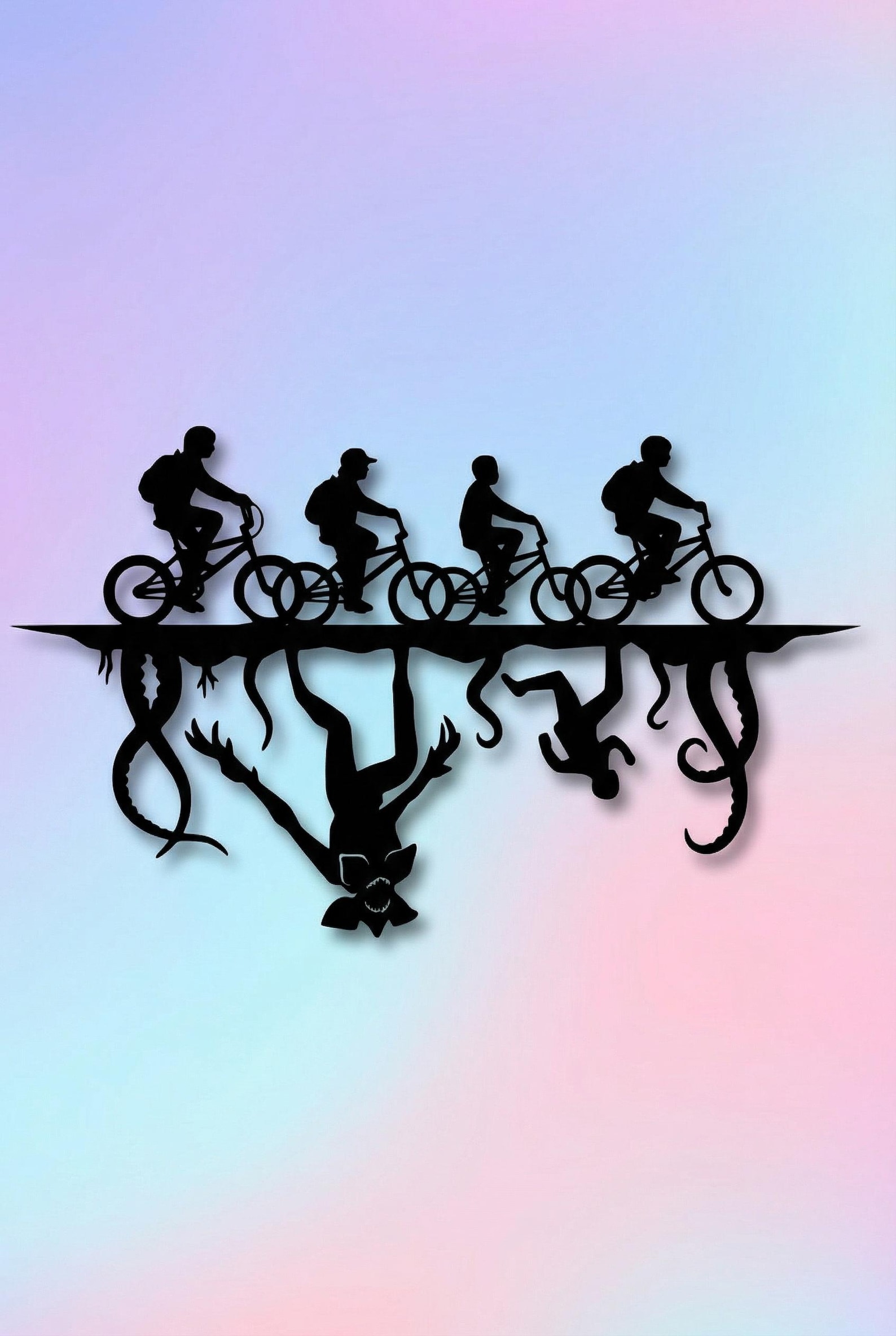 Upside Down SVG File, Digital Download, Interdimensional Upside Down ...