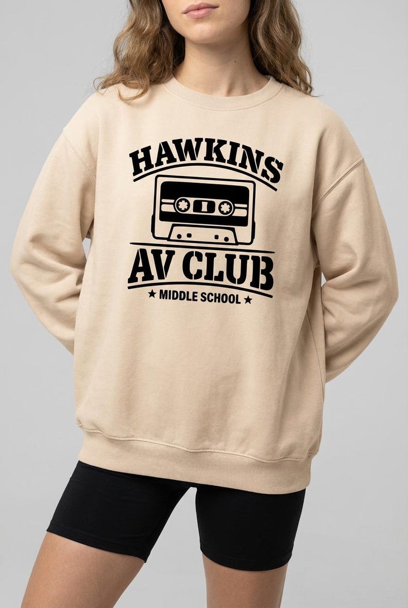 Hawkins AV Club SVG File, Digital Download, Hawkins Indiana 1983 Middle ...