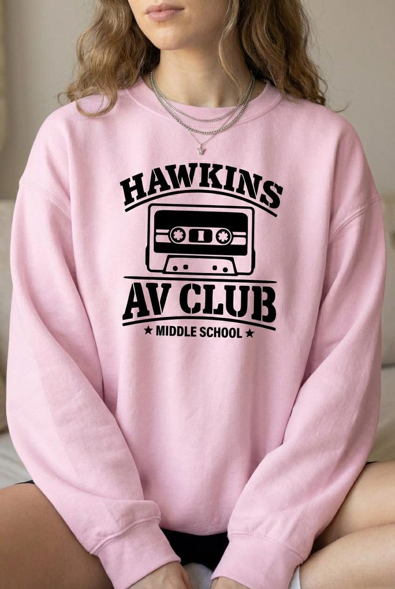 Hawkins AV Club SVG File, Digital Download, Hawkins Indiana 1983 Middle ...