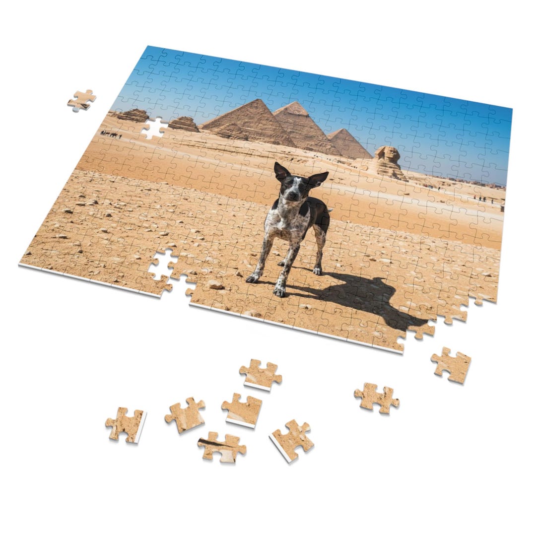 Pet Passport: Pyramids Jigsaw Puzzle With Tin - Etsy