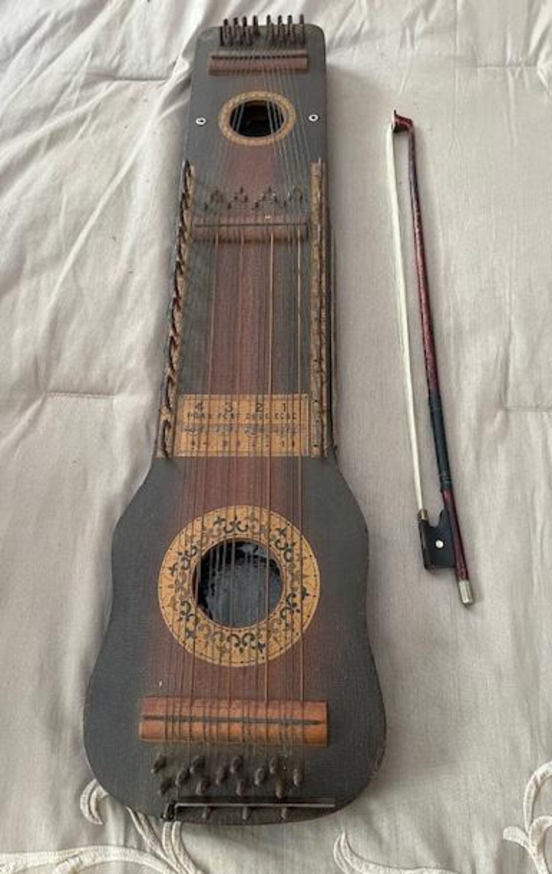 REDUCED Antique Two-soundhole Ukelin With Bow and Original Box - Etsy