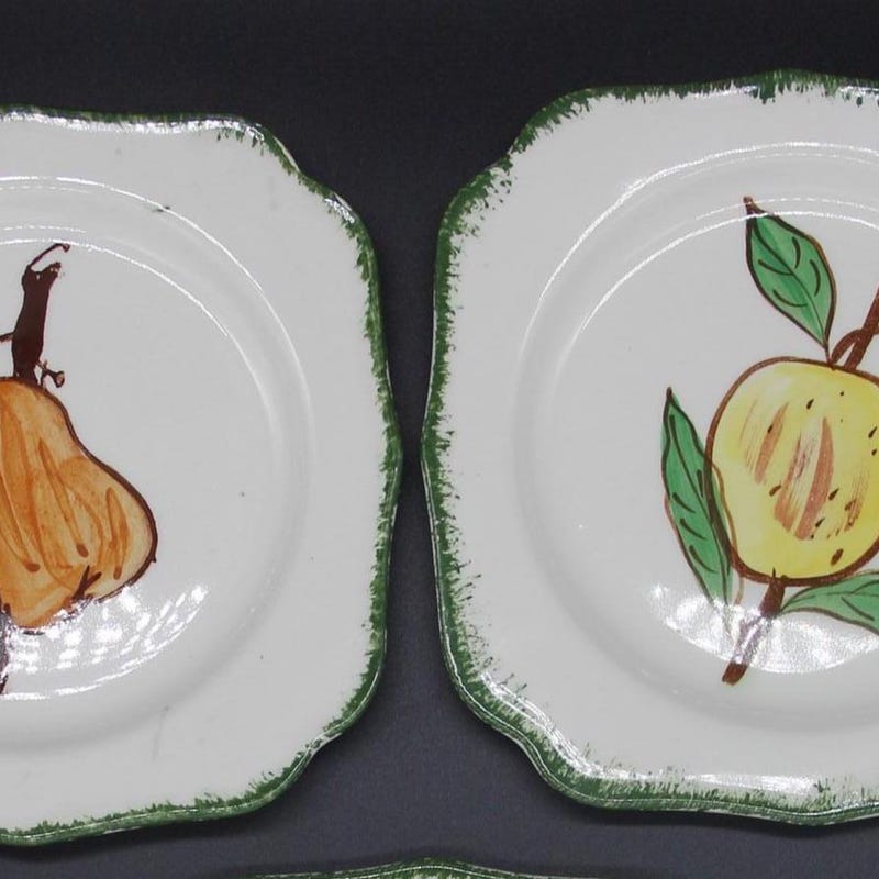 Blue Ridge Plates - Etsy