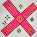 Traditional Indian Chaupad Board Game Set | Handmade Fabric Chopat Game ...