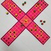 Traditional Indian Chaupad Board Game Set | Handmade Fabric Chopat Game ...