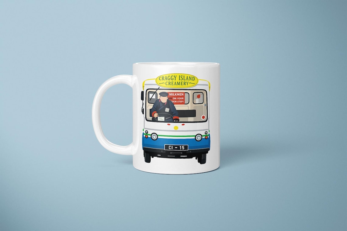 Father Ted Milk Float Van, Craggy Island Creamery, Speed 3 Episode ...