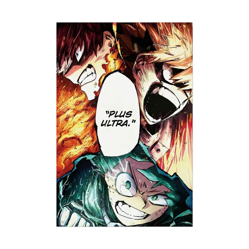 Deku Manga Panel - Etsy