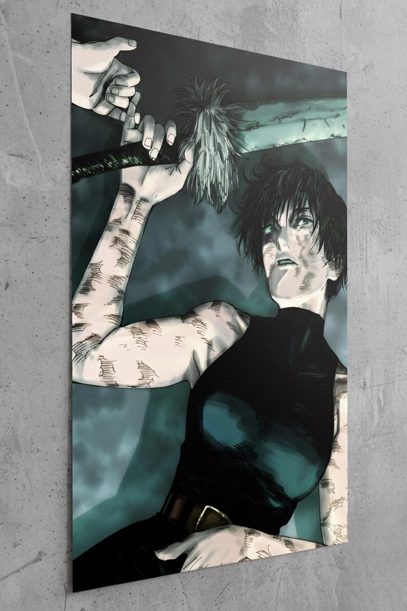 Maki Zen'in "clan Massacre" | Jujutsu Kaisen Manga Poster - Etsy