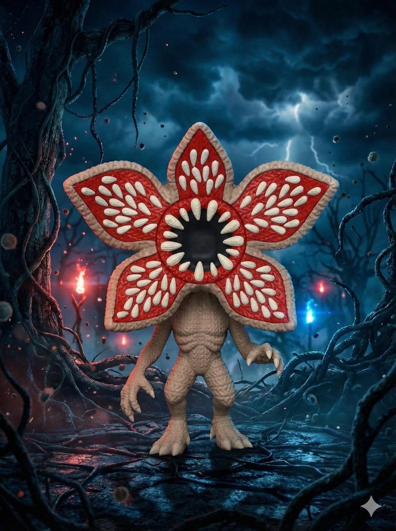 Demogorgon Stranger Things Knitted - Etsy