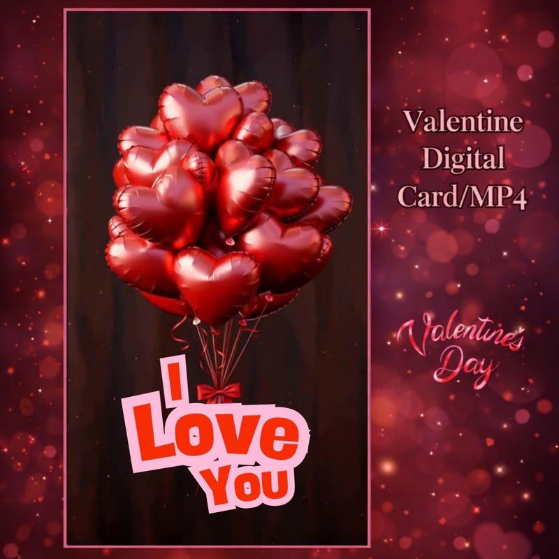 Valentine Mp4 - Etsy UK