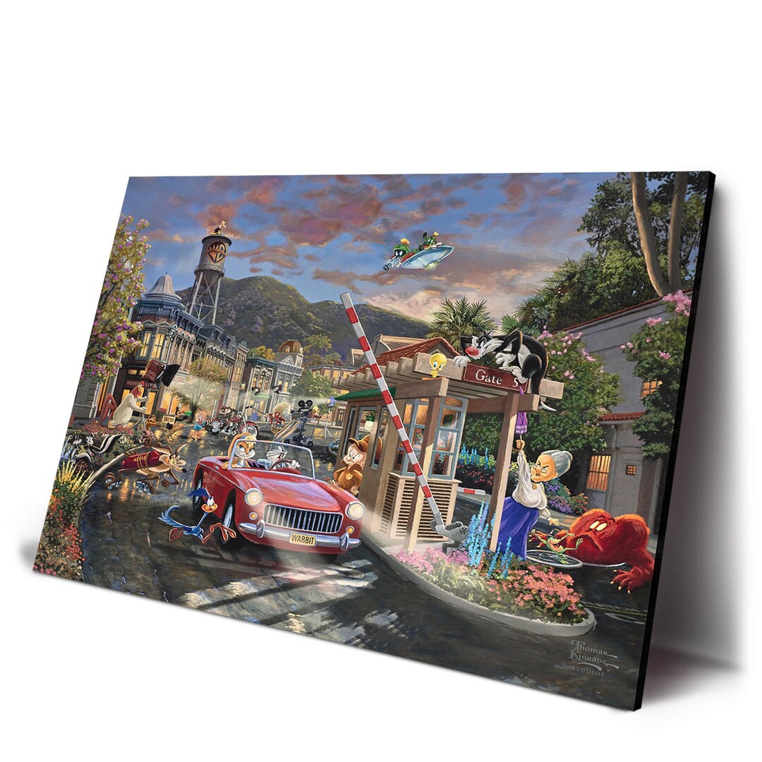 Backlot Shenanigans Movies Poster Canvas Print for Home Decor Wall Art ...