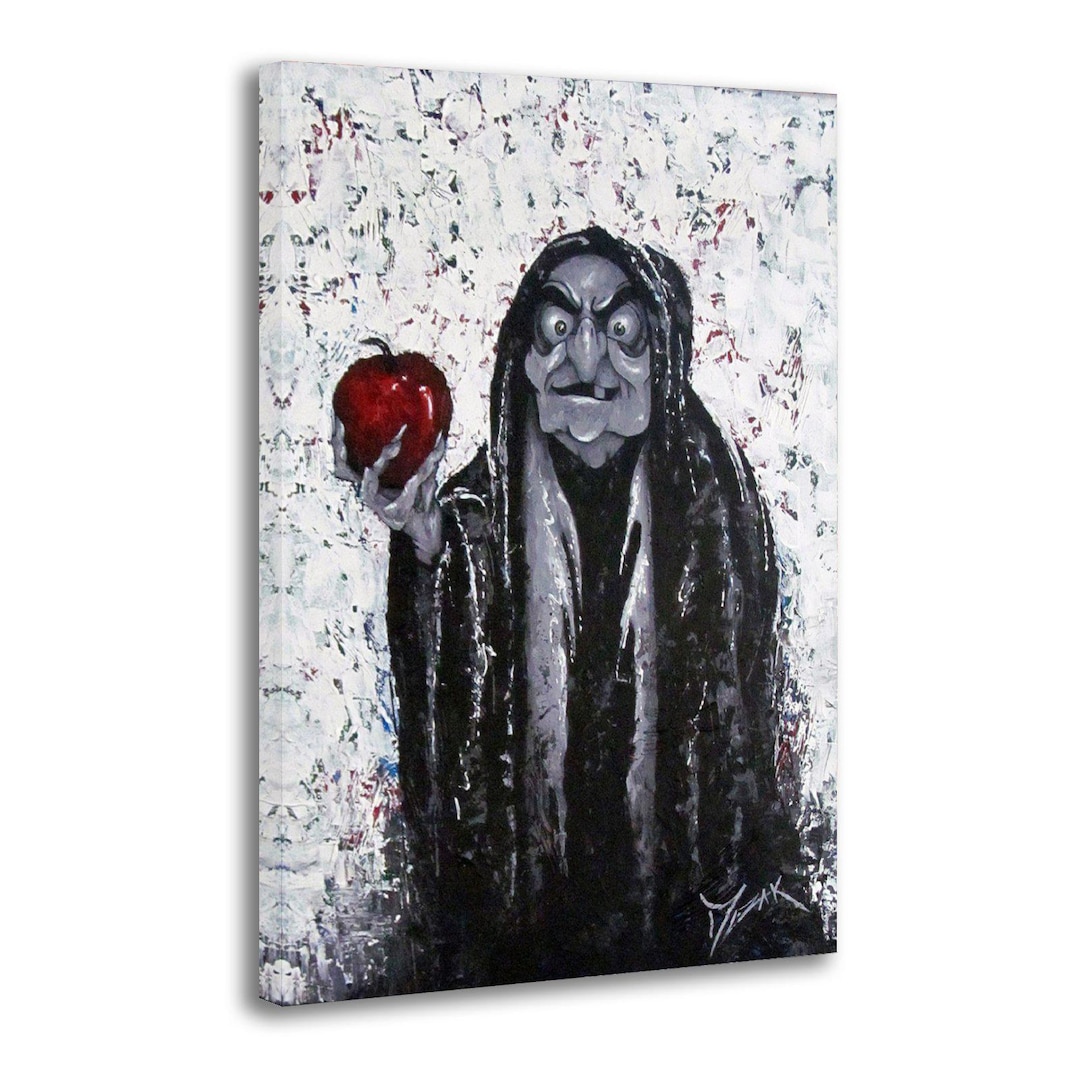 The Magic Wishing Apple Painting on Canvas Wall Art Poster Picture ...