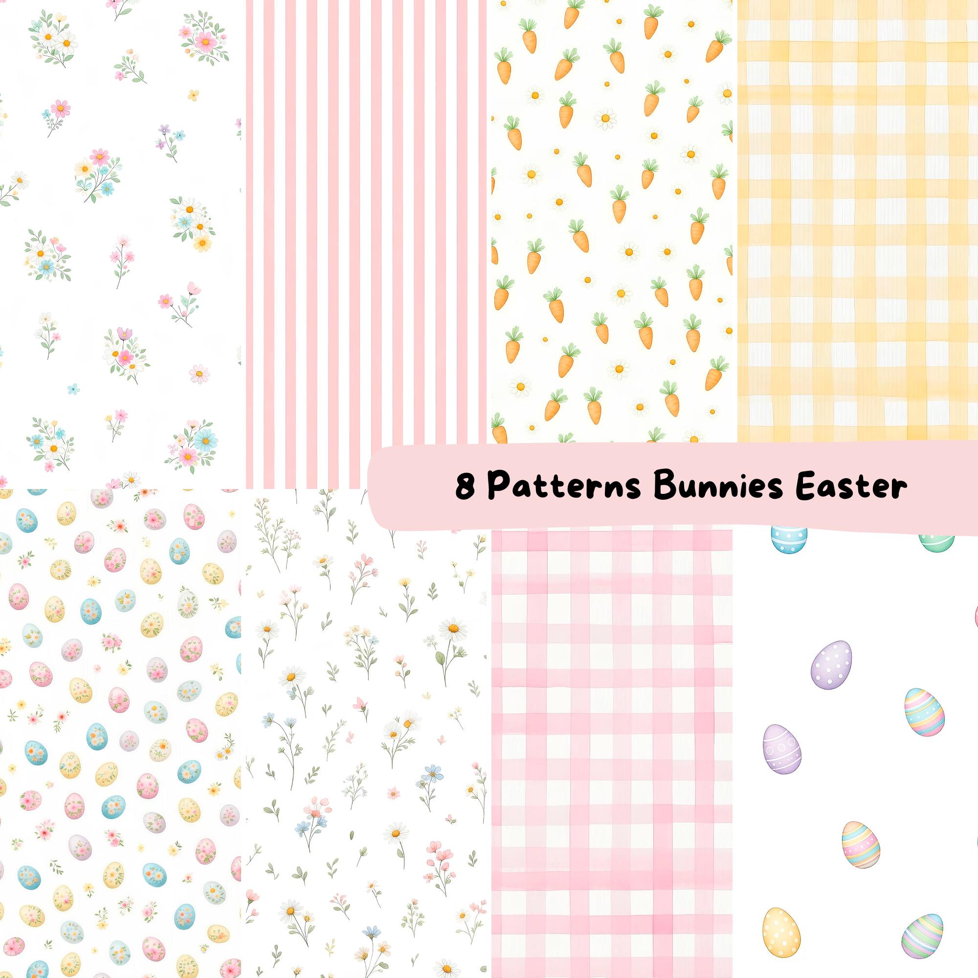Easter Bunny Watercolor Collection • Pastel Spring Clipart, Spring ...
