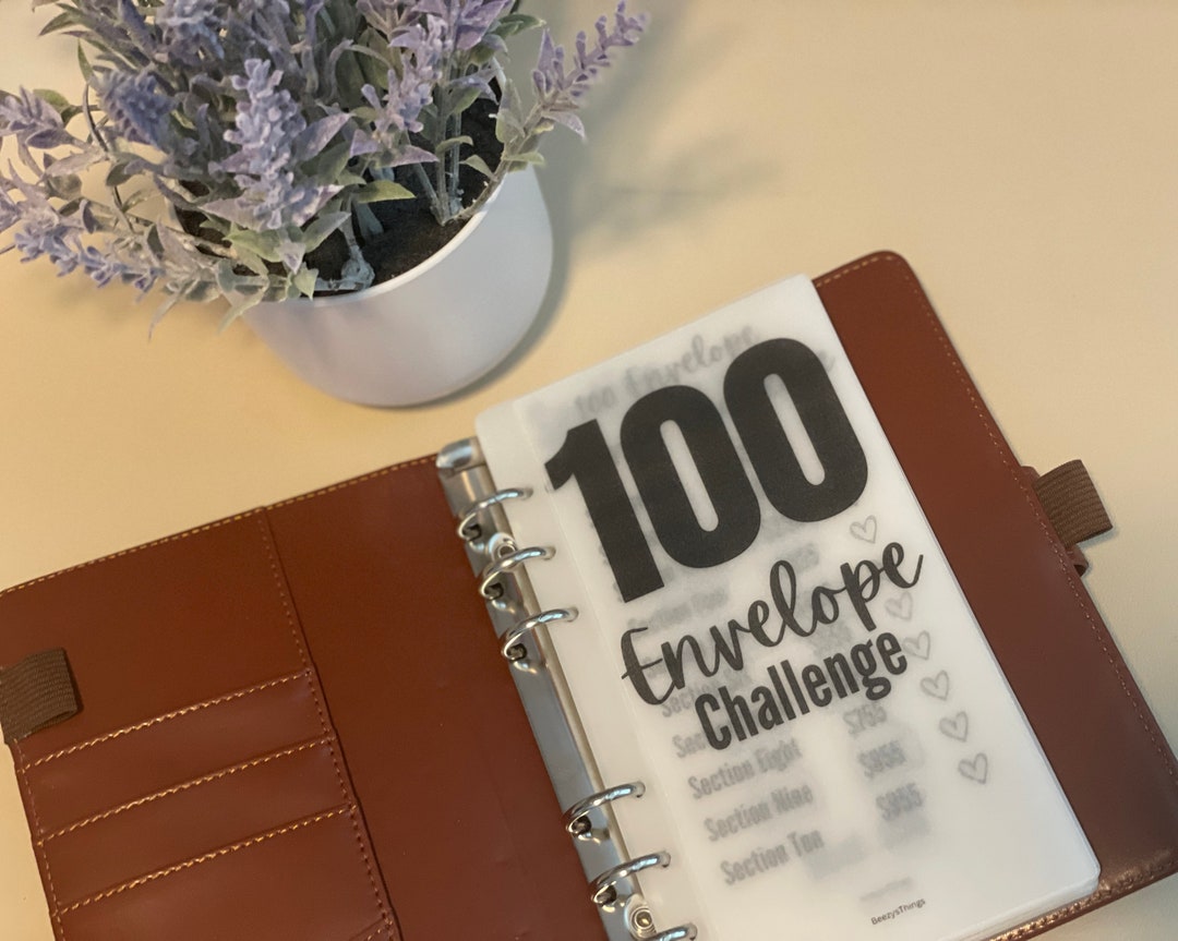 100 Envelope Challenge - Matte Vellum - Etsy