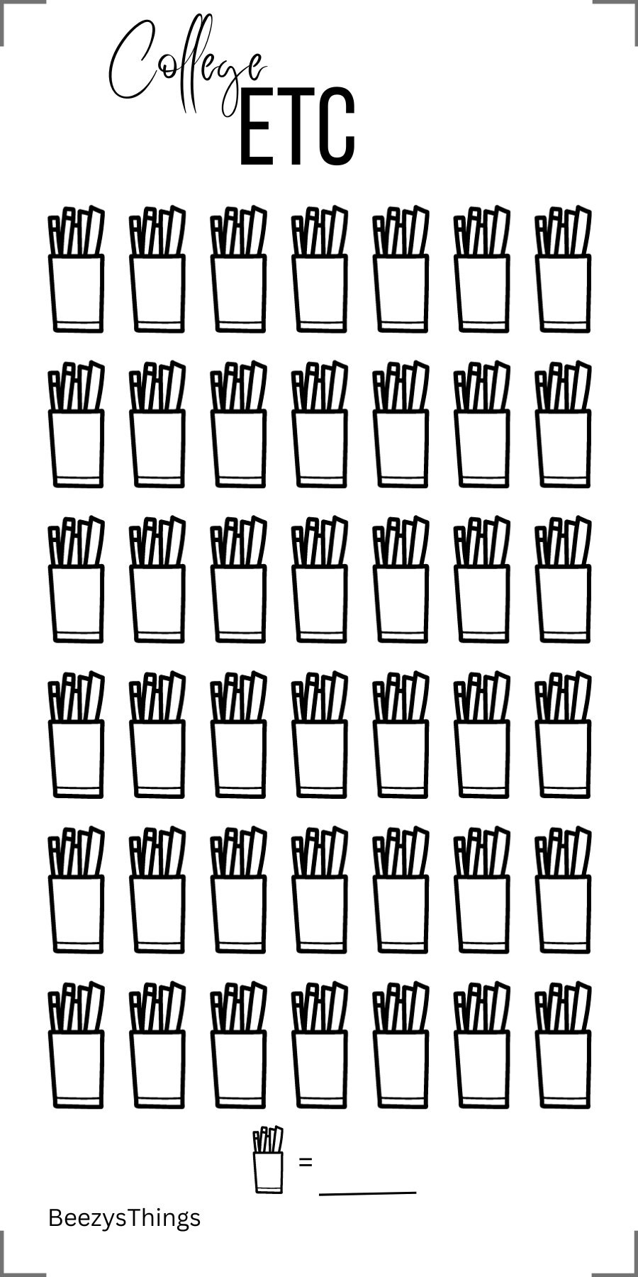 College Savings Challenges Digital Download - Etsy