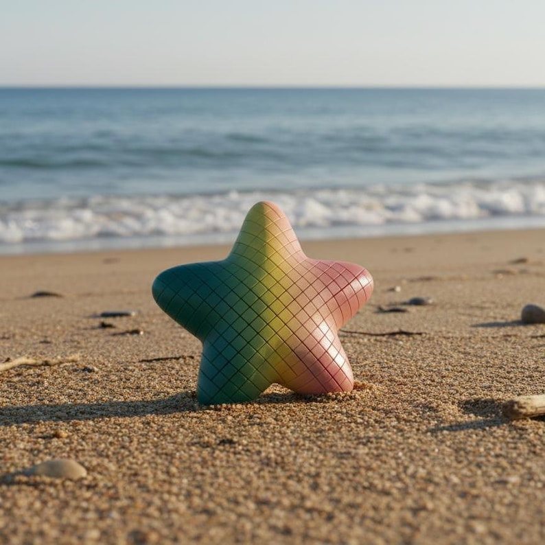 Flexi Starfish STL | 3D Print Fidget Toy (digital Download) - Etsy