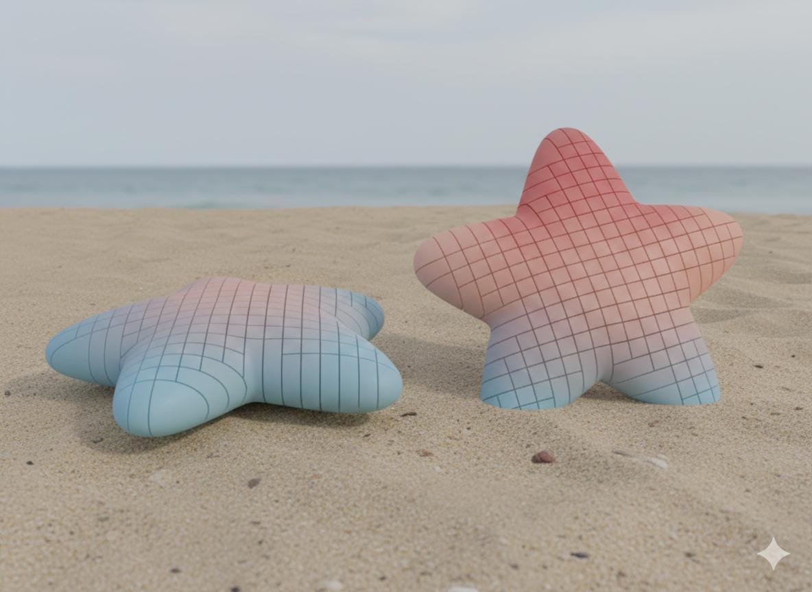 Flexi Starfish STL | 3D Print Fidget Toy (digital Download) - Etsy
