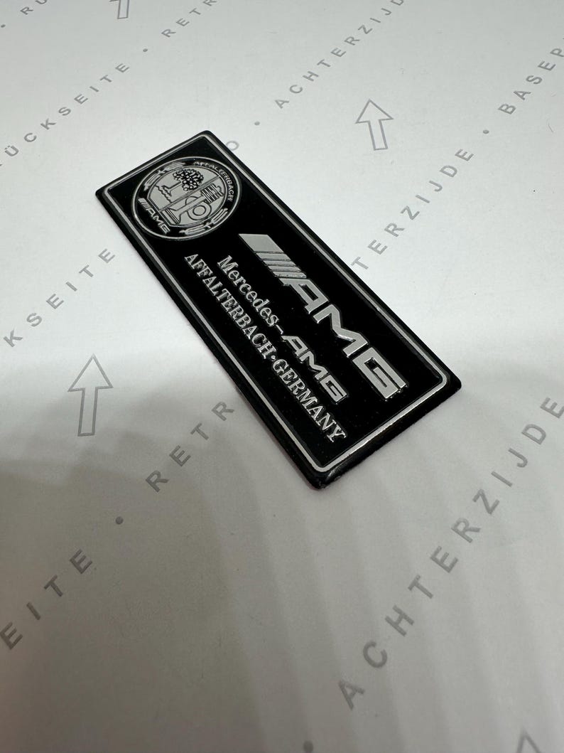 1 AMG Emblem Logo Sticker, 8cm X 3cm - Etsy Canada