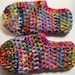 Happy Scrappy Crochet Slippers Magic Scrap Crochet PATTERN #31 ...
