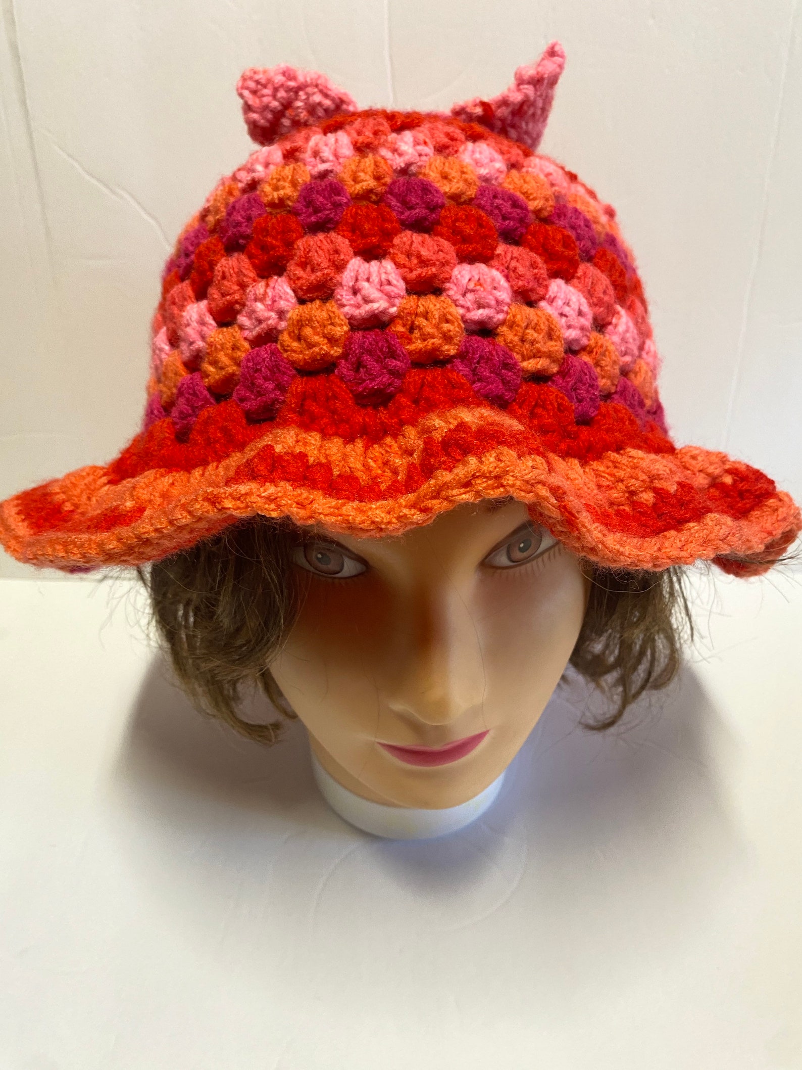 The Smiley Pig Crochet Bucket Hat PATTERN #23 (available for Free ...