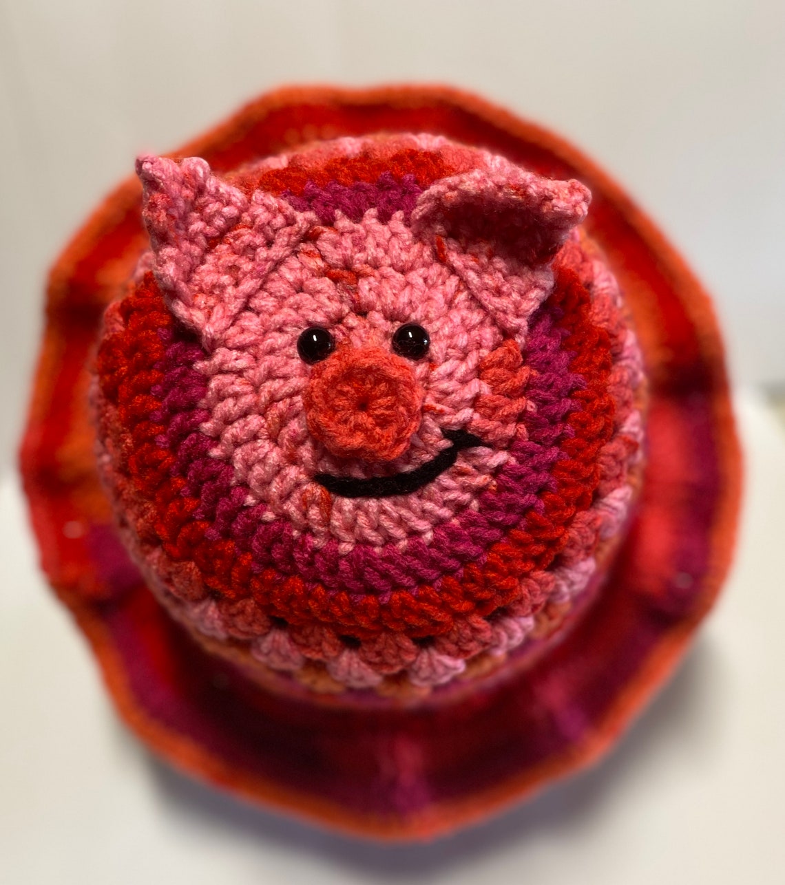 The Smiley Pig Crochet Bucket Hat PATTERN #23 (available for Free ...