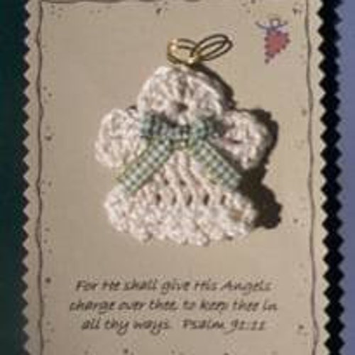 Crochet Angel Lapel Pin Pattern - Etsy