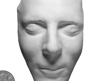 1:2 Scale Plaster Joseph Smith and Hyrum Smith Death Mask Set | Etsy