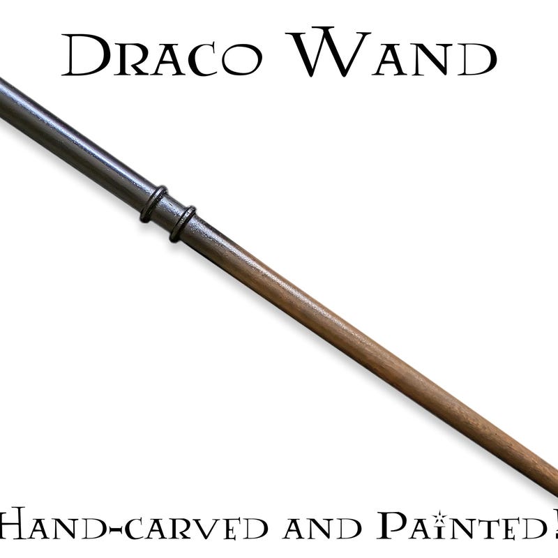Wooden Handcarved Wands - Etsy