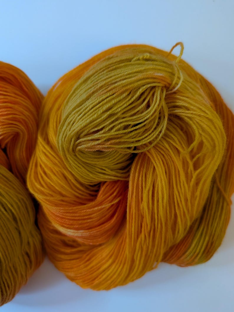 100g Gradient Yarn "caribbean Sunset", Base Price 155.00 Eur/kg, Yellow ...