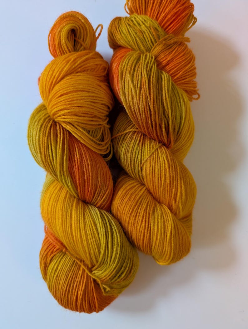 100g Gradient Yarn "caribbean Sunset", Base Price 155.00 Eur/kg, Yellow ...