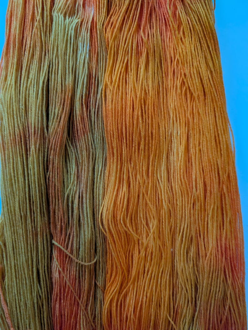 100g Gradient Yarn "caribbean Sunset", Base Price 155.00 Eur/kg, Yellow ...