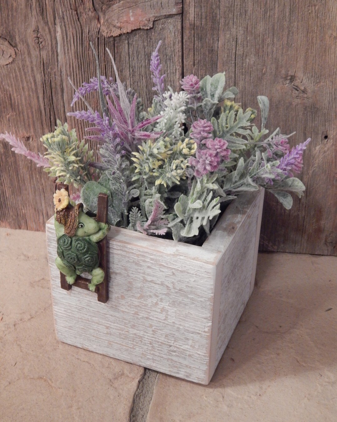 Barnwood Flower Box, Rustic Flower Box, Rustic Wedding Decor, Wedding ...