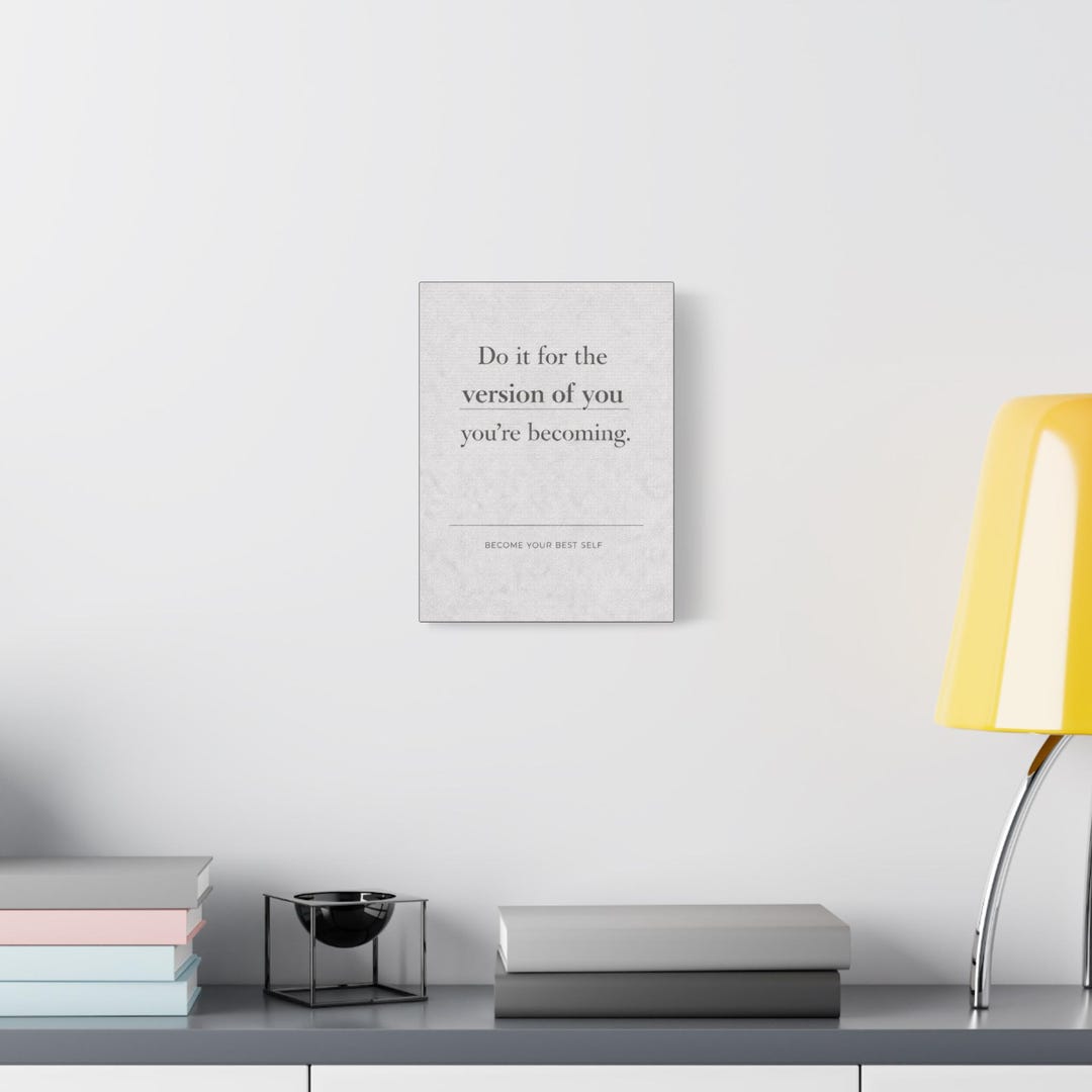 Minimal Typography Wall Art Light Grey Inspirational Quote Print ...