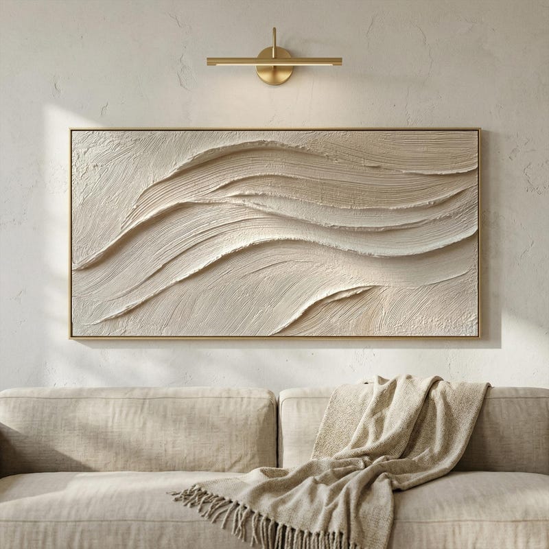 Wasabi Textured Wall Art - Etsy UK