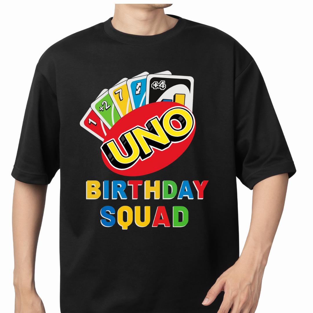 Card Birthday Squad SVG PNG Design, Matching Family Birthday Shirt ...