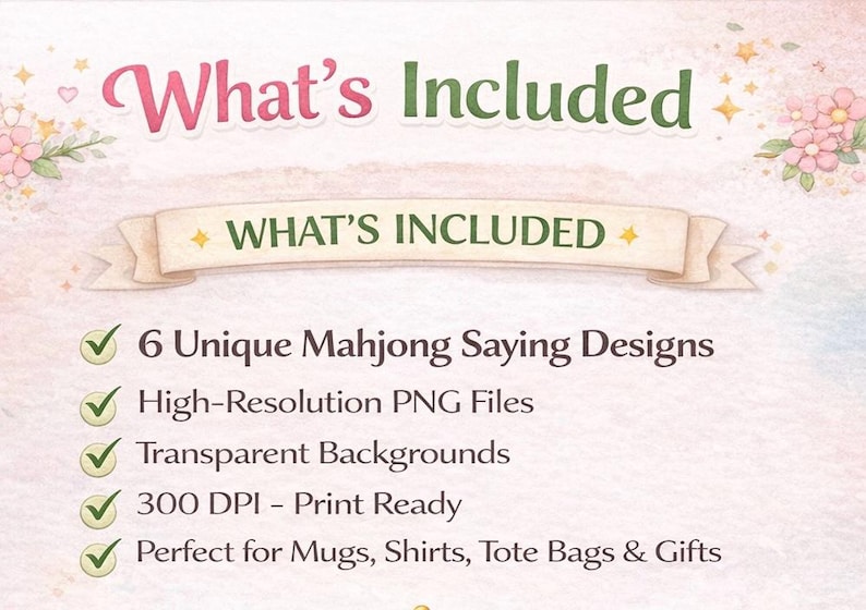 Funny Mahjong Sayings Clipart | Mahjong Tile PNG Bundle (digital ...