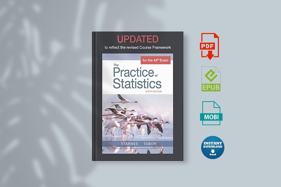 Updated Version of the Practice of Statistics Sixth Edition - Etsy