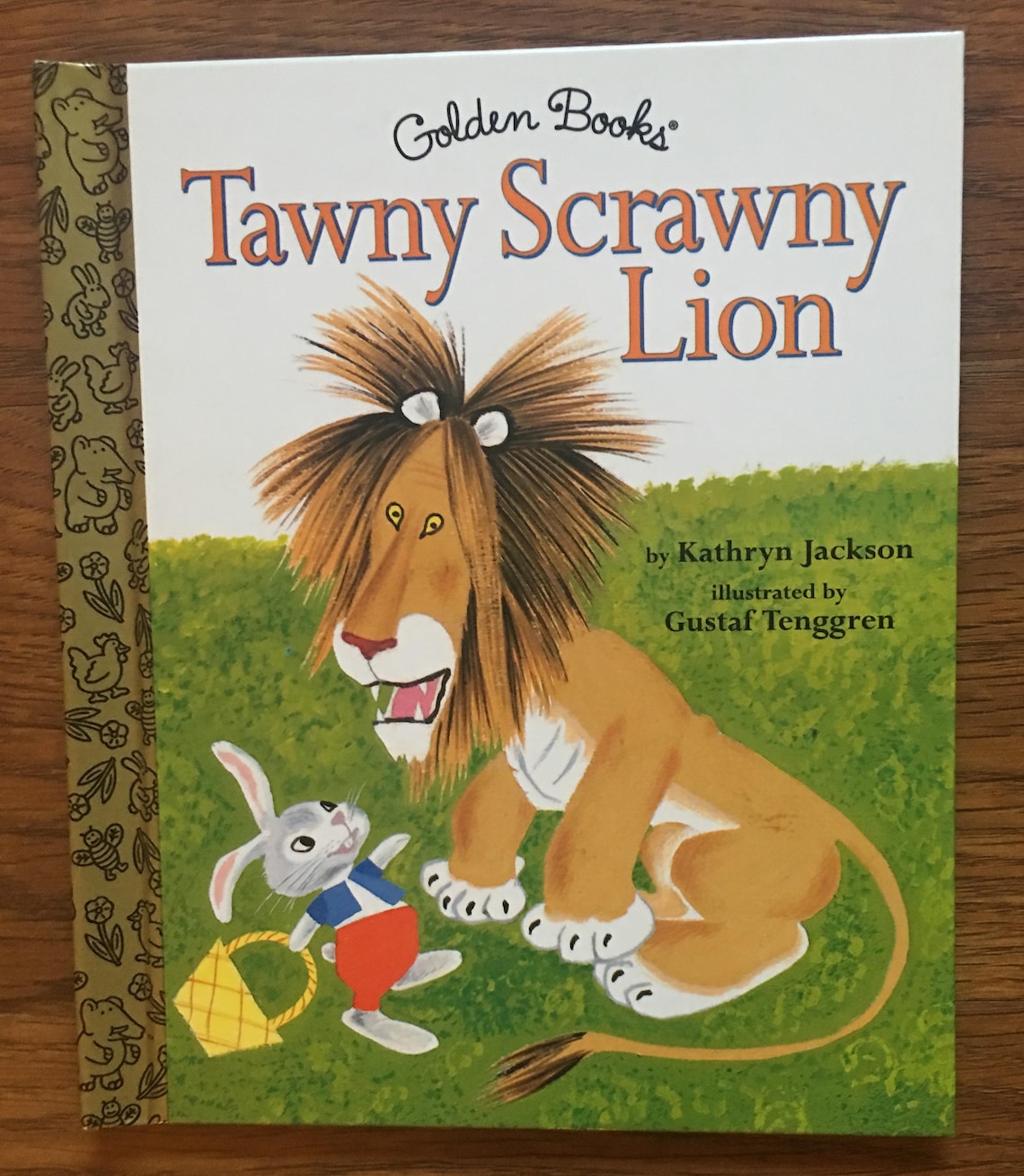 The Tawny Scrawny Lion Homemade Quilt and Free Golden Book - Etsy