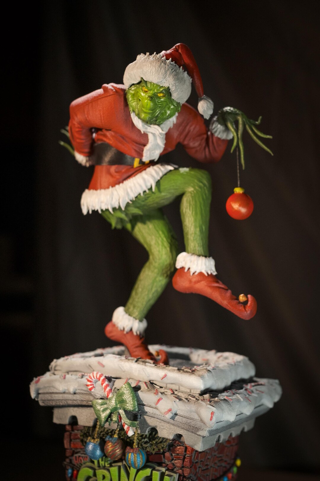 The Grinch. Hand-painted 3D Statue | PLA Print | the Wicked Movie Model ...