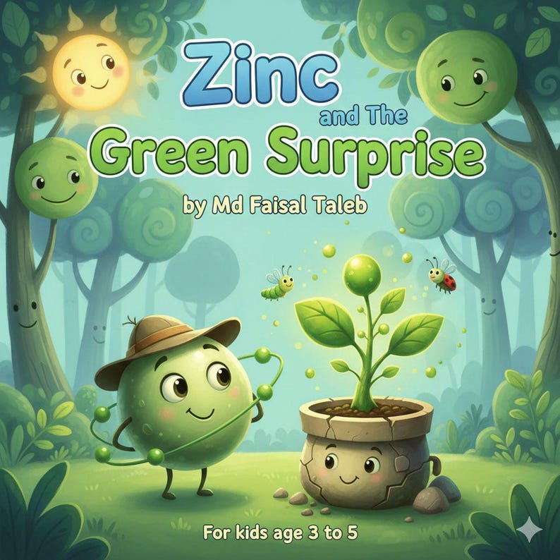 Zinc and the Green Surprise - Etsy