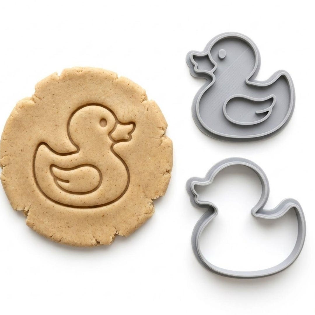 Rubber Ducky Cookie Cutter Stamp Set | Baby Shower Favors - Etsy