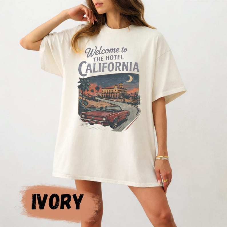 Comfort Colors Retro 70s Rock Shirt, Vintage California Graphic T-shirt ...