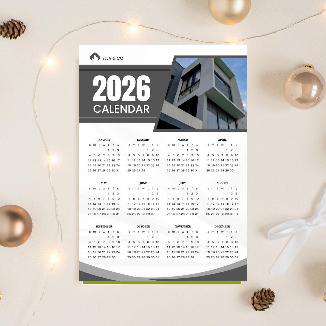 2026 Wall Calendar, Monthly Planner, Yearly Organizer, Family Calendar ...
