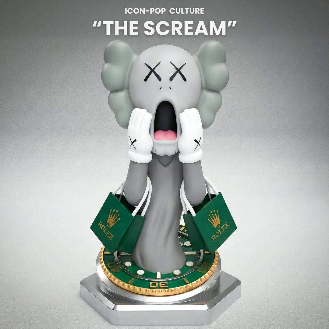 The Scream Collectible Art Sculpture – Contemporary Pop Art Object ...