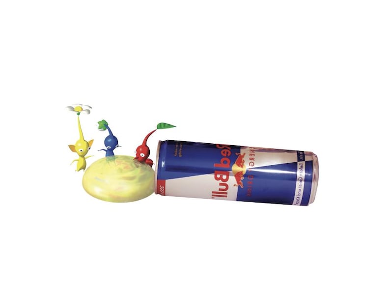 Pikmin - Pikmin and Redbull Sticker - Etsy