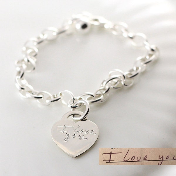 Handwriting Charm - Etsy