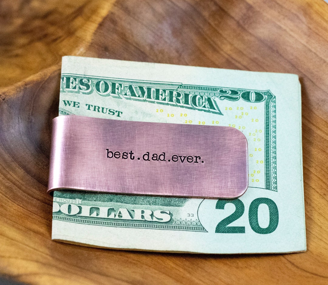 Custom Copper Money Clip - Personalized Rustic Gift - Etsy